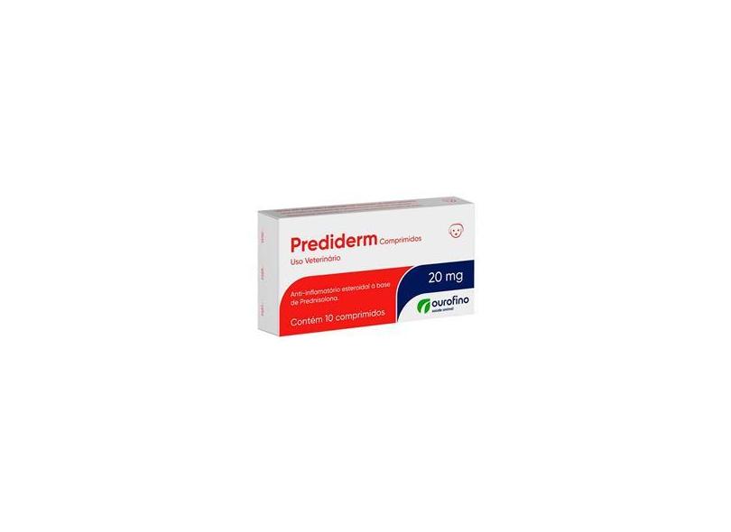 Antiinflmatório Prediderm 20Mg Ouro Fino Cartela Avulsa Com 10 ...