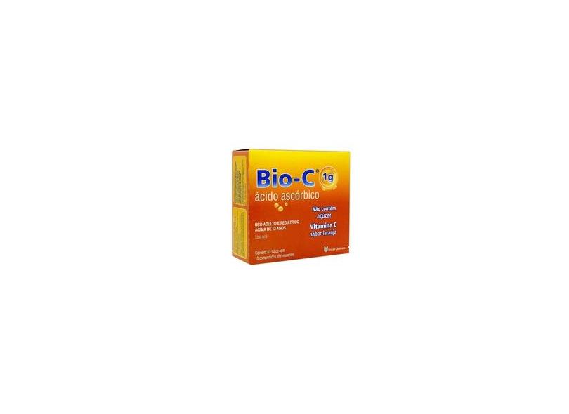 Vitamina C - Bio C Efervescente 1g 30 comprimidos em Promoção é no Buscapé