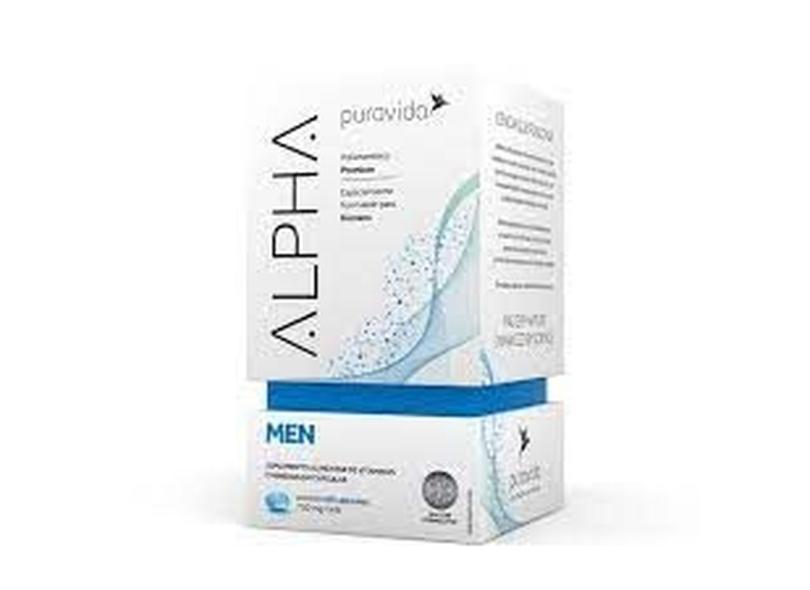 Alpha Men Polivitamínico Premium 60 Cápsulas Puravida com o Melhor ...