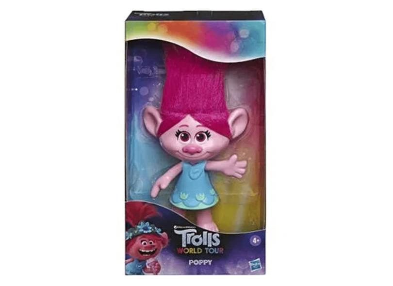 Boneca Poppy Trolls Básica World Tour Dreamworks Hasbro em Promoção é ...
