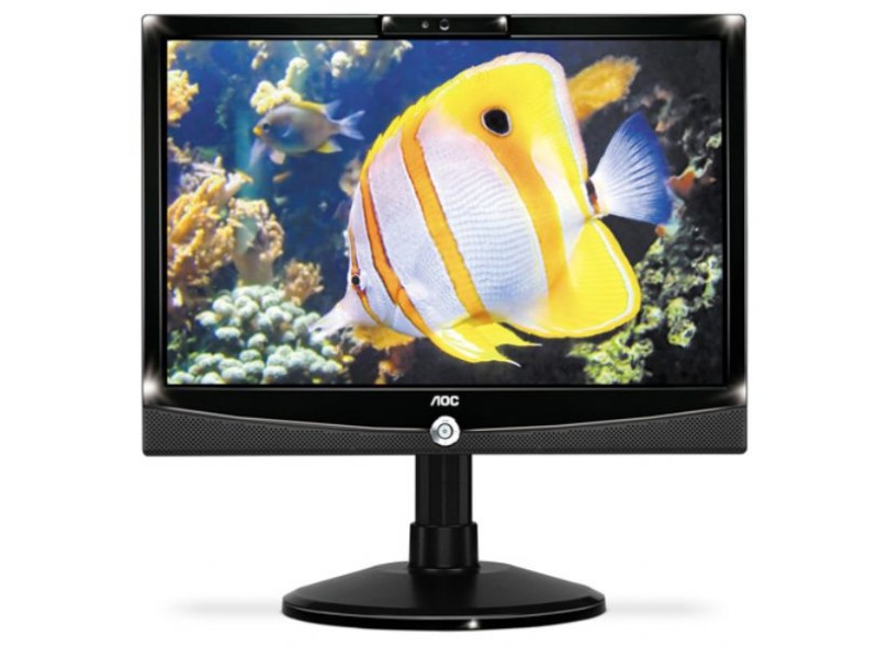 Monitor LCD 22 " AOC Widescreen 2217PWC com o Melhor Preço é no Zoom