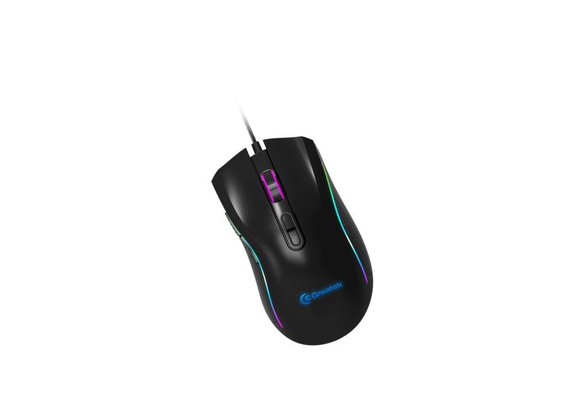 Mouse Rgb Gamer Greatek Ares 6400 Dpi 7 Botões com o Melhor Preço é no Zoom