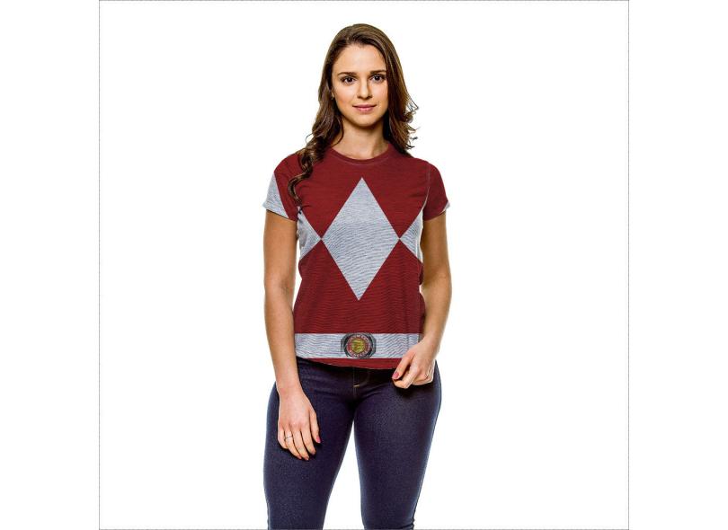 Camiseta Power Rangers Traje Ranger Feminina com o Melhor Preço é no Zoom