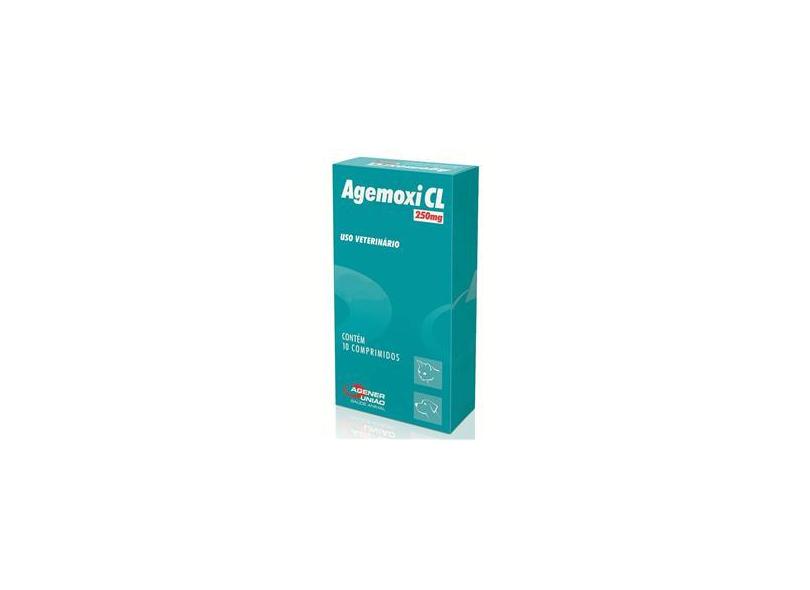 Agemoxi 250mg 10 Comprimidos - Agener com o Melhor Preço é no Zoom