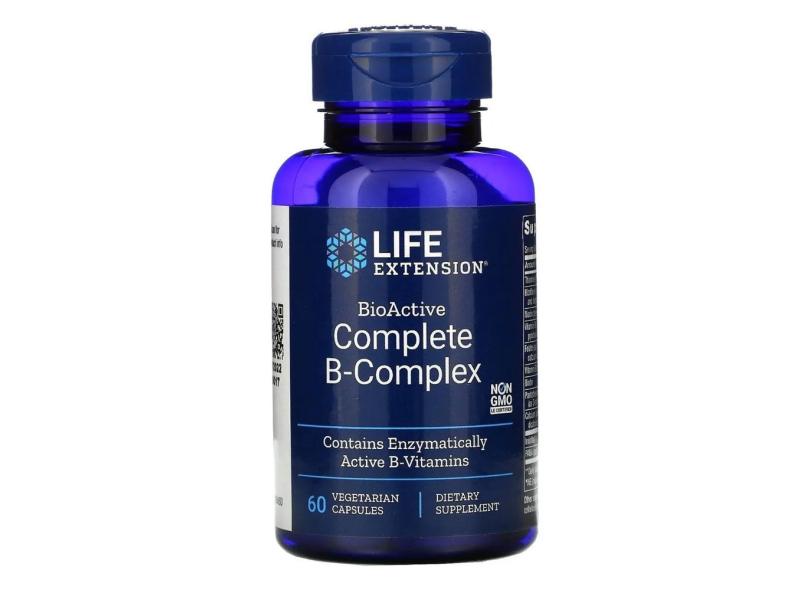 Complete B-Complex - 60 Cápsulas - Life Extension com o Melhor Preço é ...