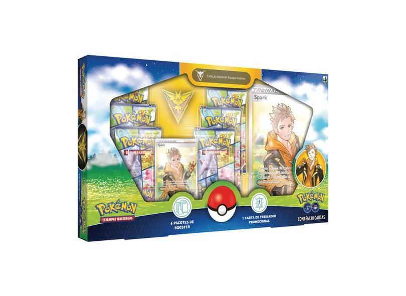Pokémon Box Equipe Instinto - Pokémon Go - Copag com o Melhor Preço é ...