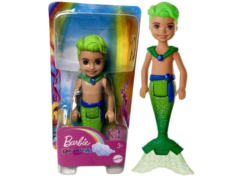 Mini Boneco Colecionável Menino Boy Tritão - Verde - Chelsea Club ...