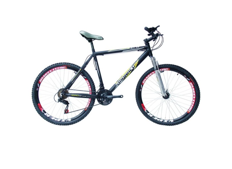 Bicicleta Mountain Bike Monaco 21 Marchas Aro 26 Suspensão Dianteira ...