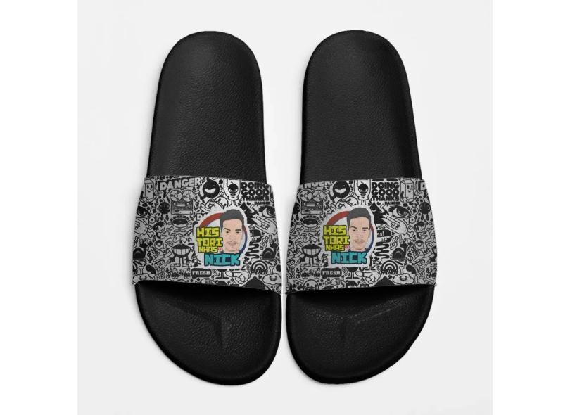 Chinelo Slide - historinhas do nick slide REF111 com o Melhor Preço é ...