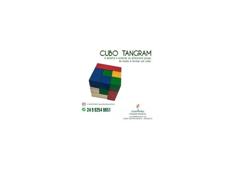 Cubo Tangram Tridimensional com o Melhor Preço é no Zoom