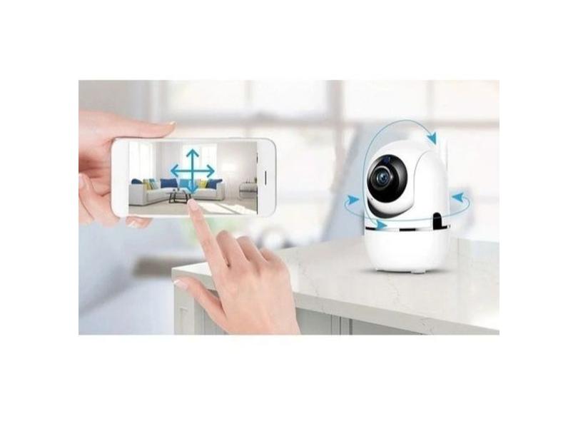 Câmera De Segurança Robô Wifi 1 Mp Hd 360 Audio Auto Track com o Melhor ...