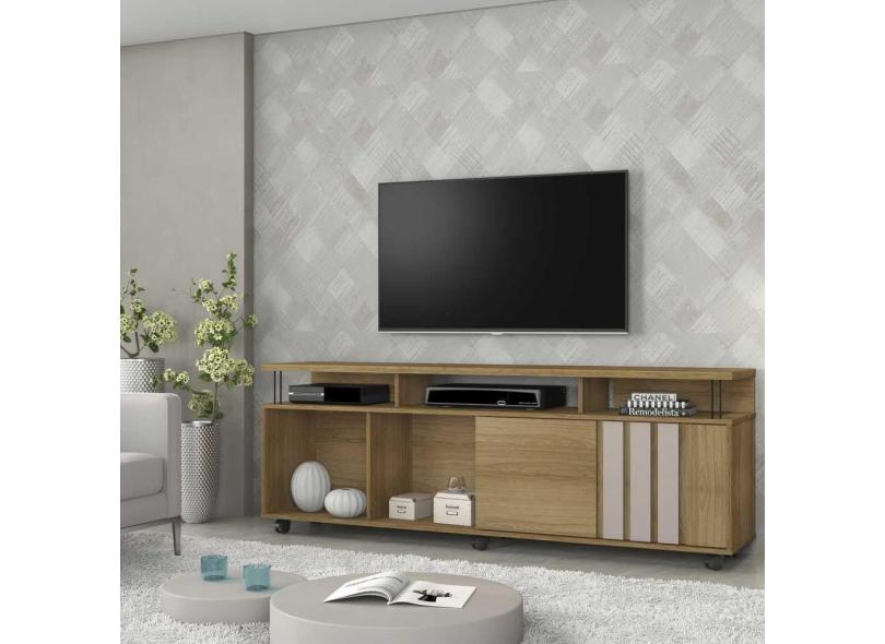 Rack Tv 72 Polegadas Atraente Noronha Off White com o Melhor Preço é no ...