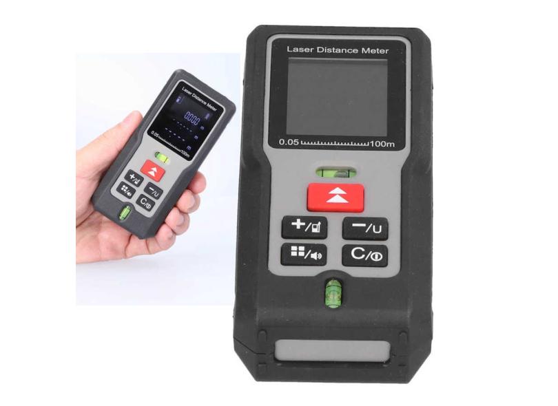 Medidor de distância infra M100 100M Laser Rangefinder Equipamento de ...