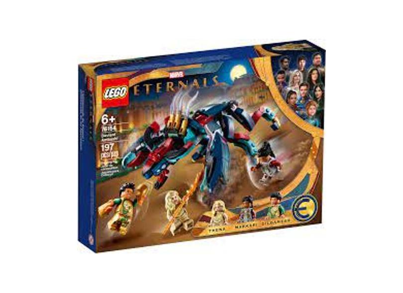 Lego Eternals A Emboscada Do Deviant 76154 em Promoção é no Buscapé