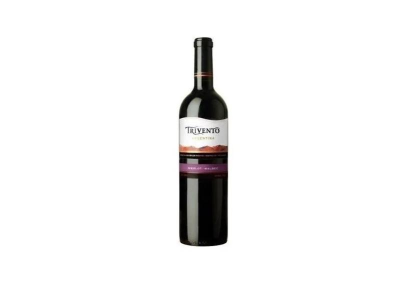 Vinho Tinto Argentino Trivento Merlot - Malbec - 750Ml com o Melhor ...