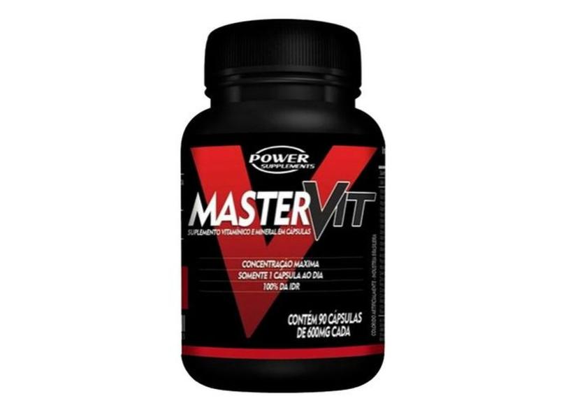 Master Vit Multivitamínico - 90 Cápsulas Power Supplements com o Melhor ...