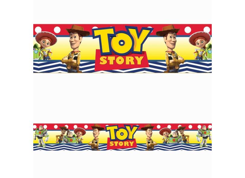 Faixa Decorativa Border Toy Story 5 M Por 15 Cm em Promoção é no Buscapé