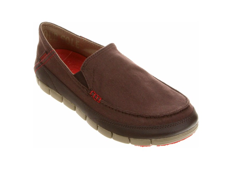 Tênis Crocs Masculino Casual Stretch Sole Loafer com o Melhor Preço é ...