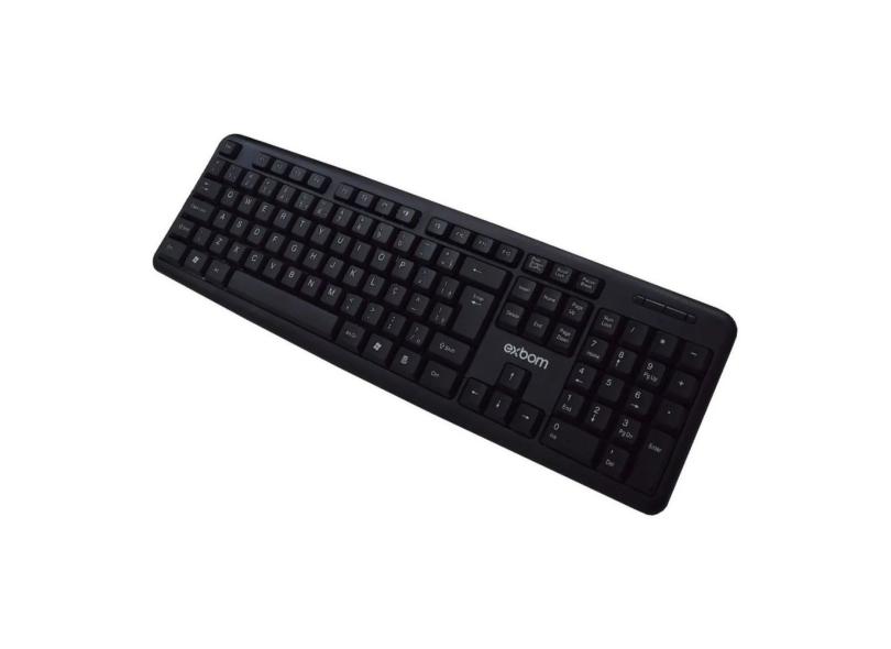 Teclado Usb Abnt2 Padrão Brasileiro Super Macio Notebook Pc com o ...
