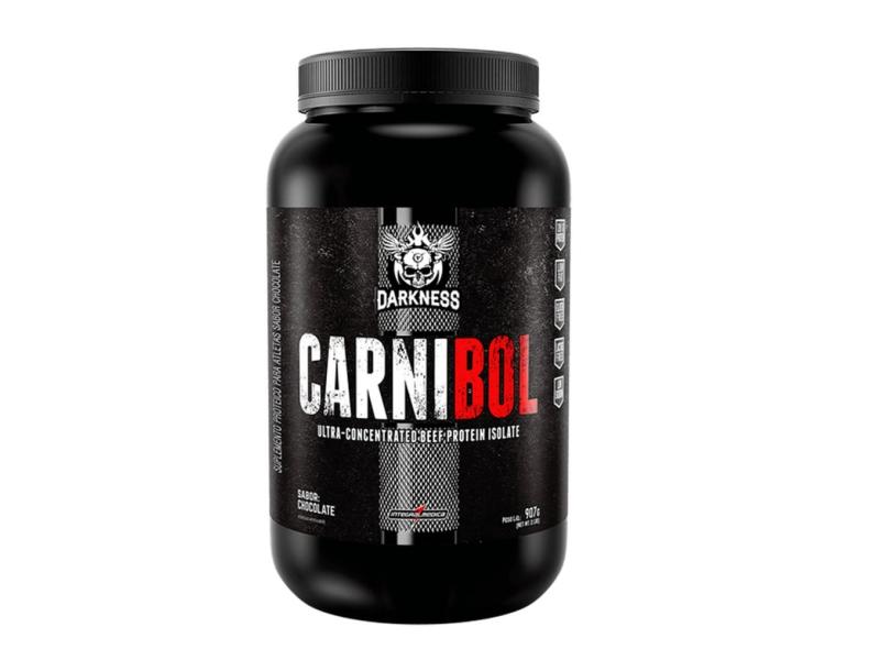 Suplemento Proteico Carnibol sabor Chocolate 907g -Darkness com o ...