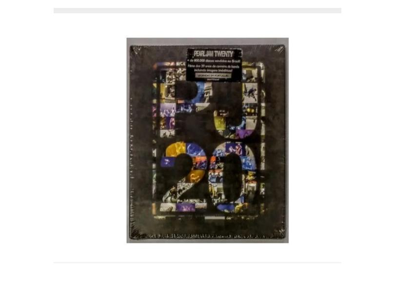 Dvd-pearl Jam -twenty Embalagem Digi Pack em Promoção é no Buscapé
