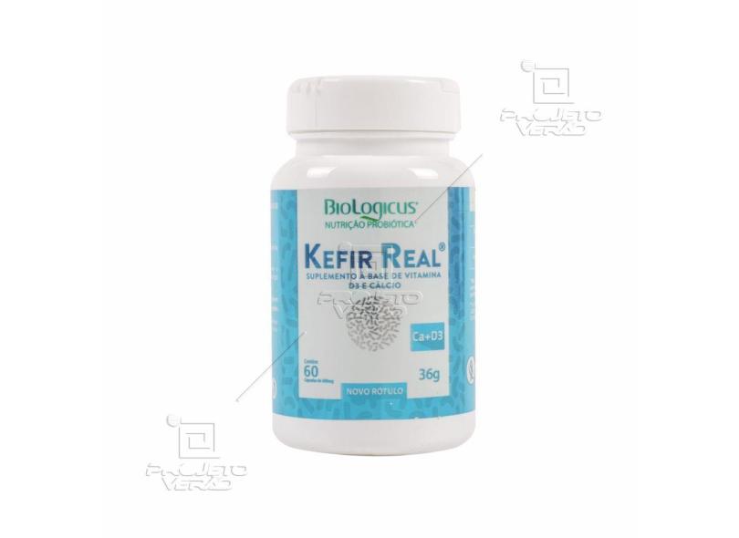 Kefir Real Suplemento à Base de Cálcio e Vitamina D3 - Biologicus com o ...