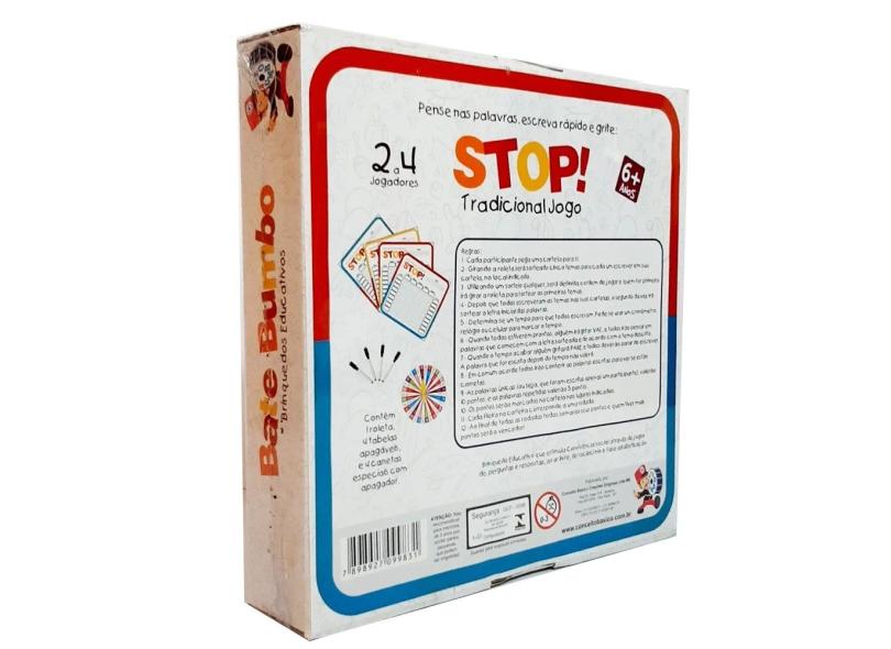 STOP Tradicional Jogo Educativo com o Melhor Preço é no Zoom
