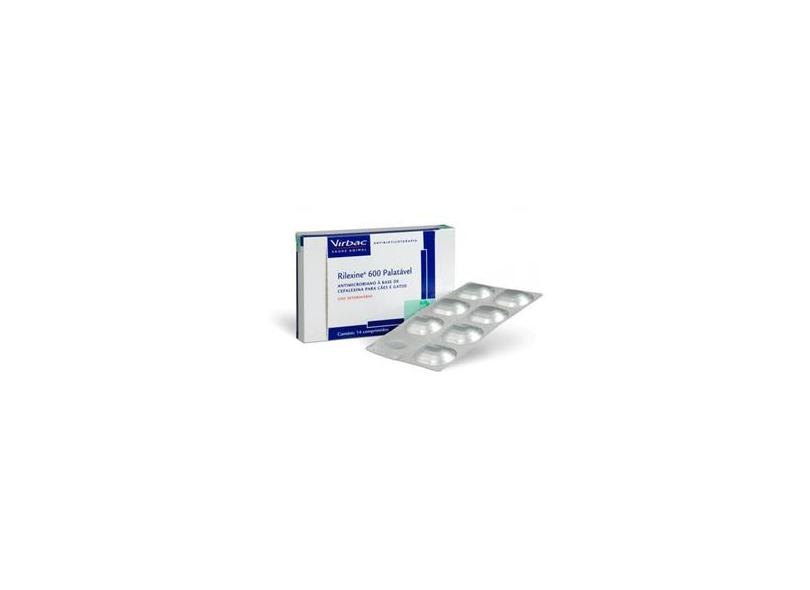 Rilexine 600 Mg Blister 7 Comprimidos com o Melhor Preço é no Zoom