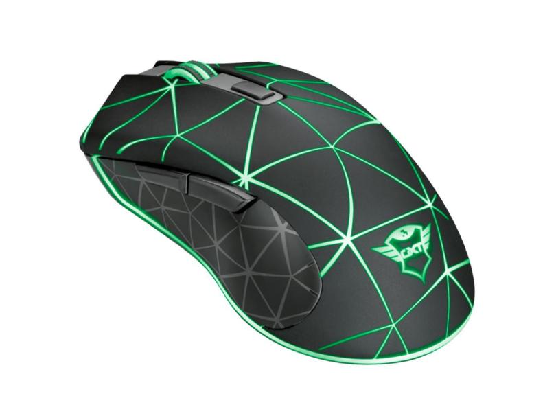Mouse Gamer Trust GXT 133 Locx - LED RGB - 4000dpi - 6 Botões - 22988 ...