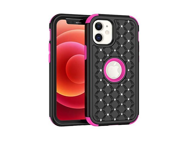 Capa para iPhone 12 Mini, UZER 3 em 1 à prova de choque com proteção ...