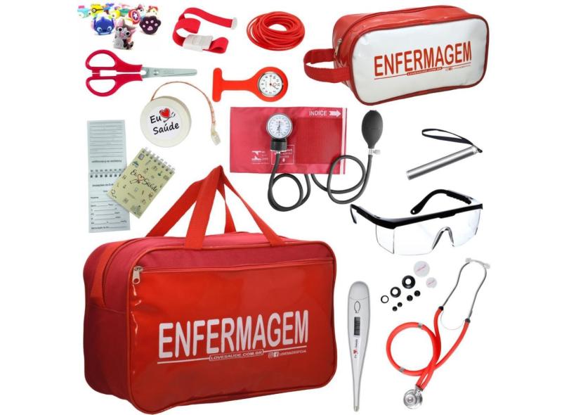 Kit Enfermagem Cores Aparelho De Pressão - Premium em Promoção é no ...