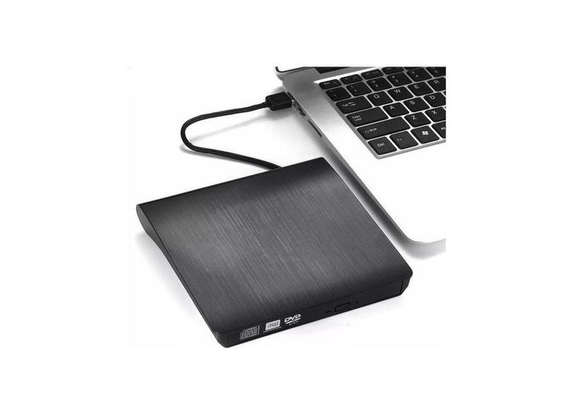 Gravador Dvd Cd Externo Usb 3.0 Portátil Pc Ultrabook - Pro - Fogueteb ...