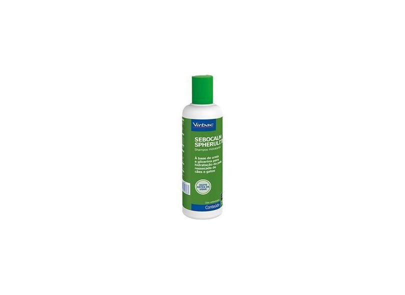 Sebocalm Spherulites Shampoo Virbac para Cães e Gatos 250 ml com o ...