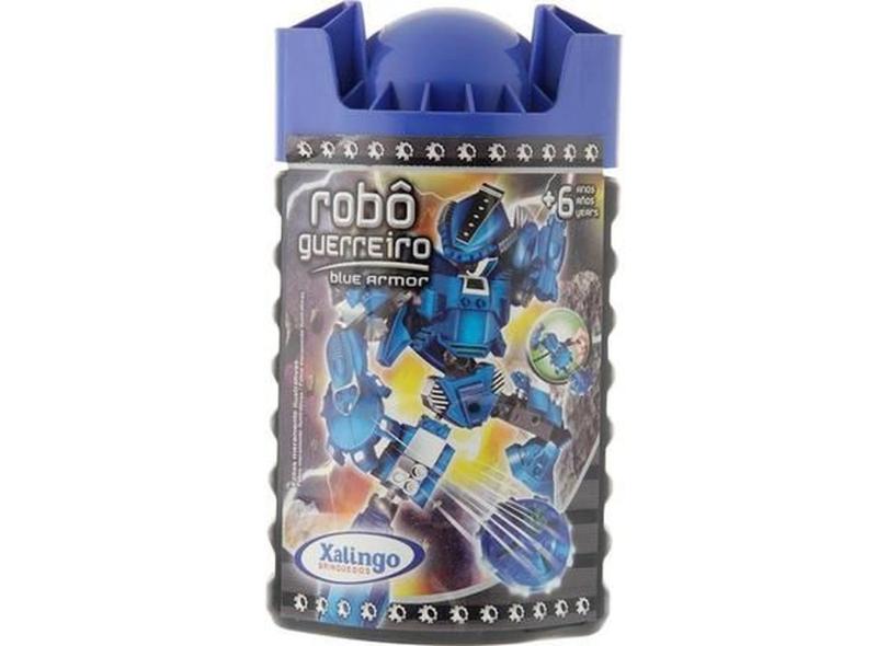 Robo Guerreiro Blue Armor 65 Pcs 6987 - Xalingo em Promoção é no Buscapé