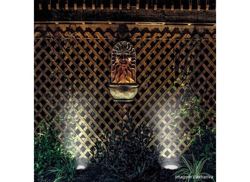 Spot LED Sobrepor Bivolt Parede Escada Jardim Piso Corredores 10W Luz ...