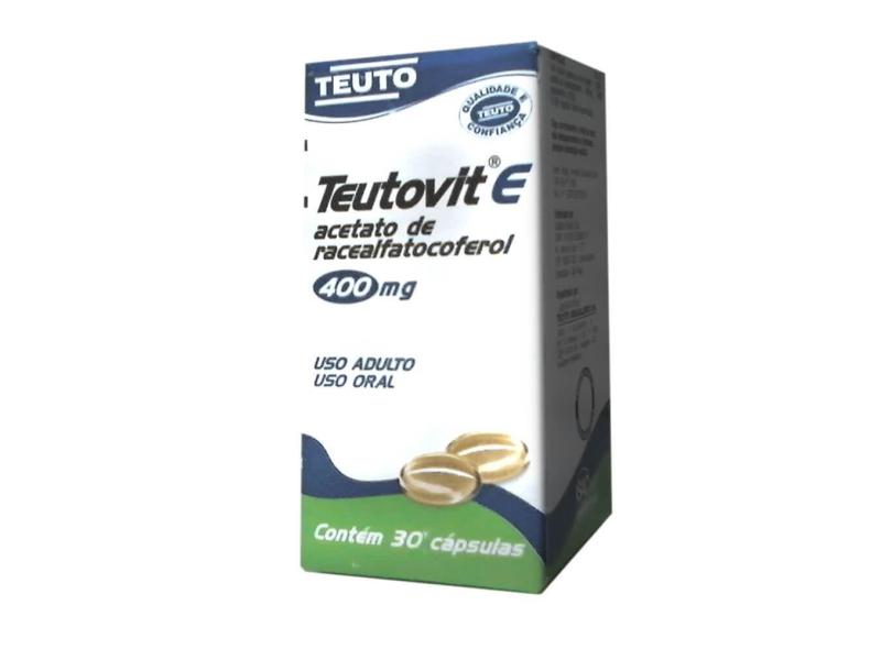 Teutovit E 400mg com 30 cápsulas 30 Cápsulas em Promoção é no Buscapé